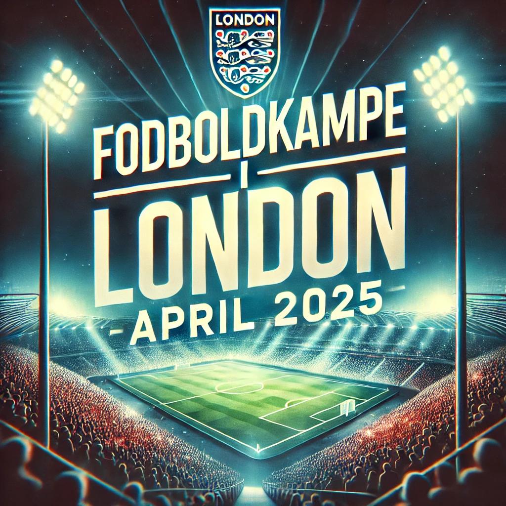 Oversigt over Fodboldkampe i London i april 2025 | Fodbold i London